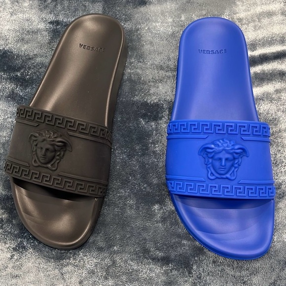 Versace | Shoes | Versace Mens Slides | Poshmark